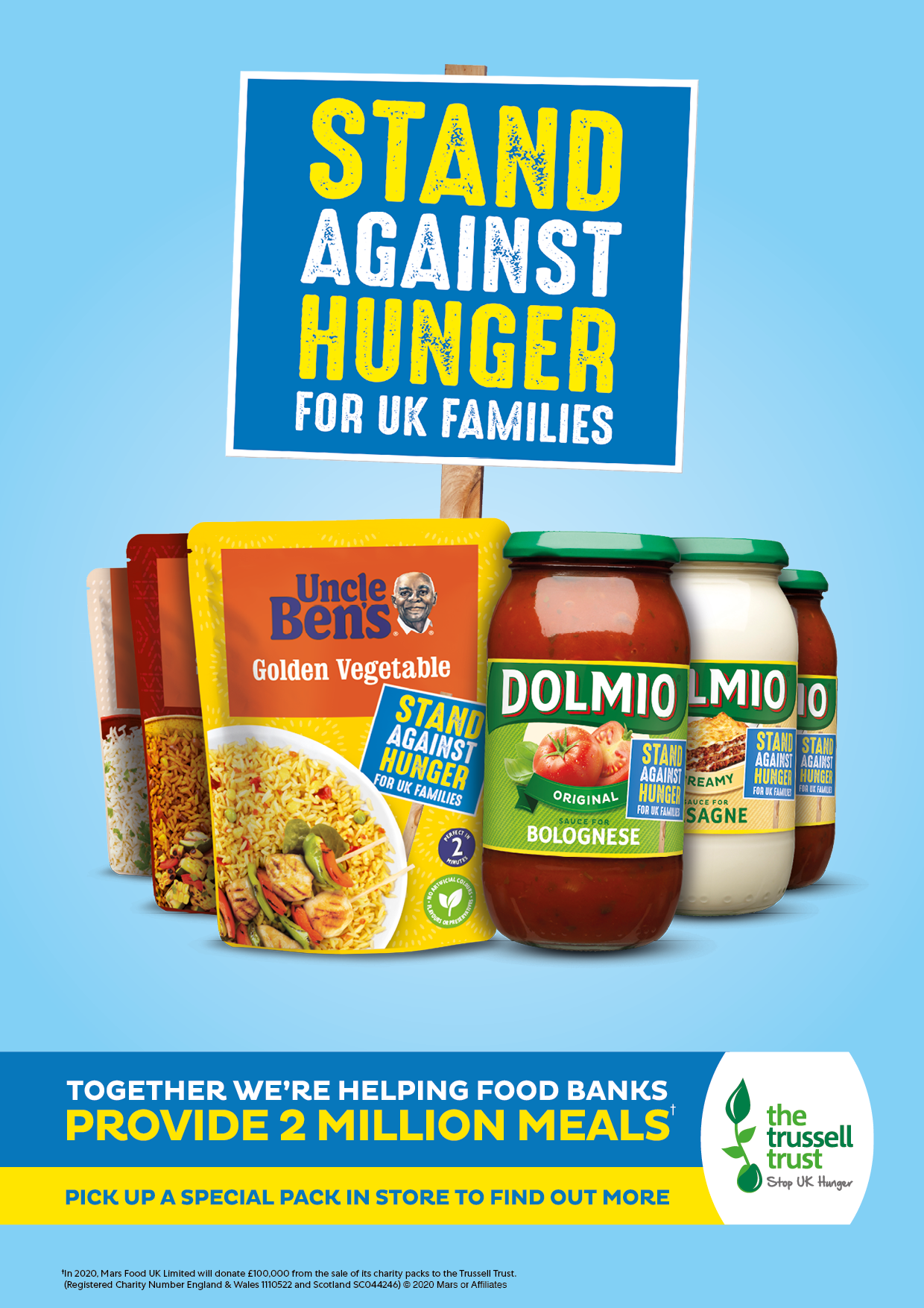 Mars Food UK takes a STAND AGAINST HUNGER® | Mars United Kingdom