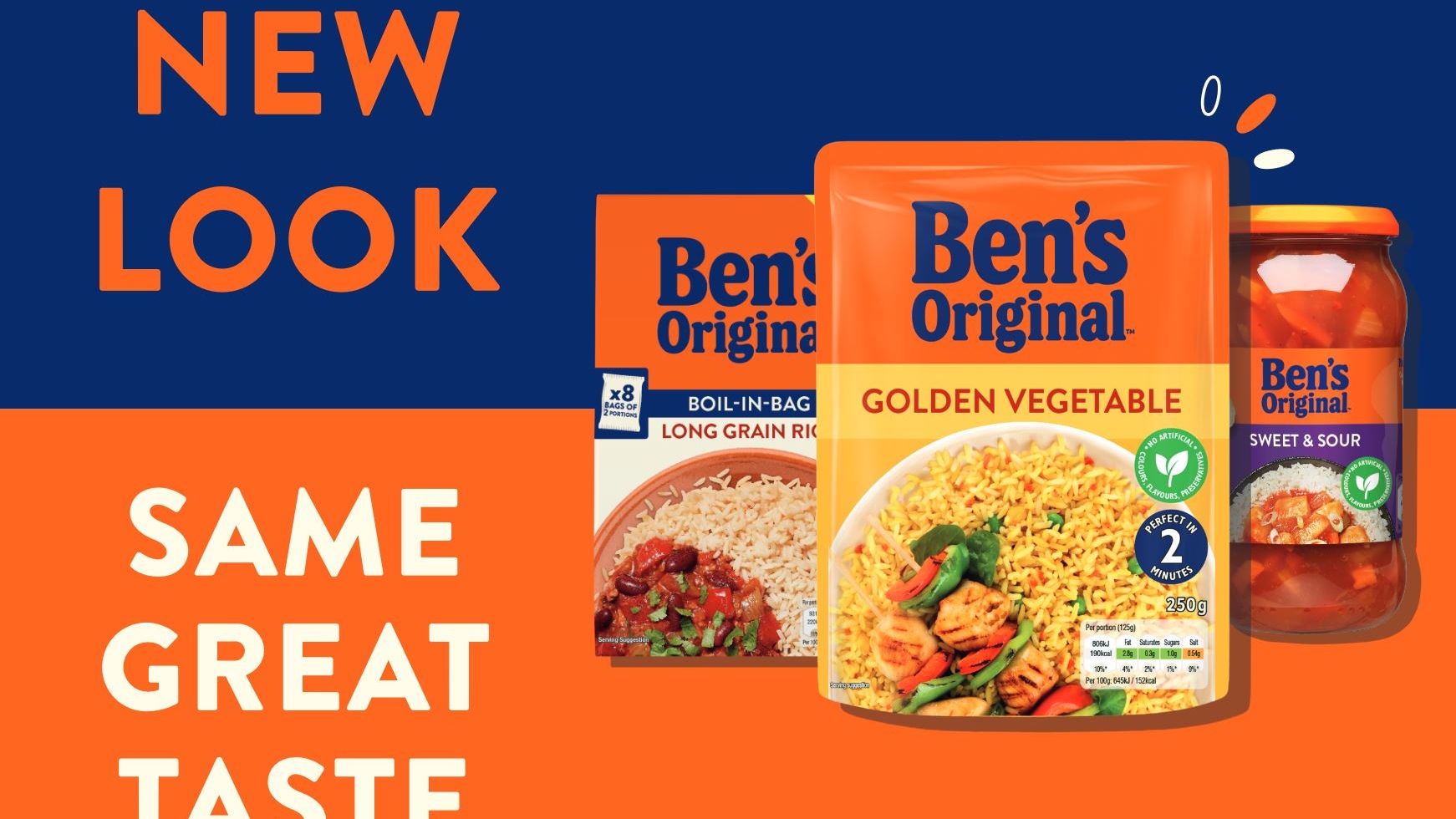 Ben's Original™ products in new packaging nationwide in the UK | Mars ...