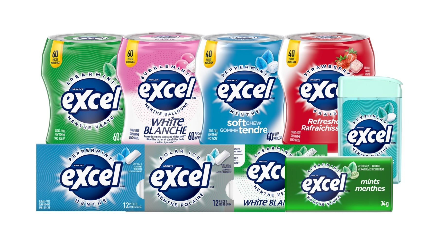 EXCEL® Gum dévoile son nouveau look et annonce des expériences inédites ...