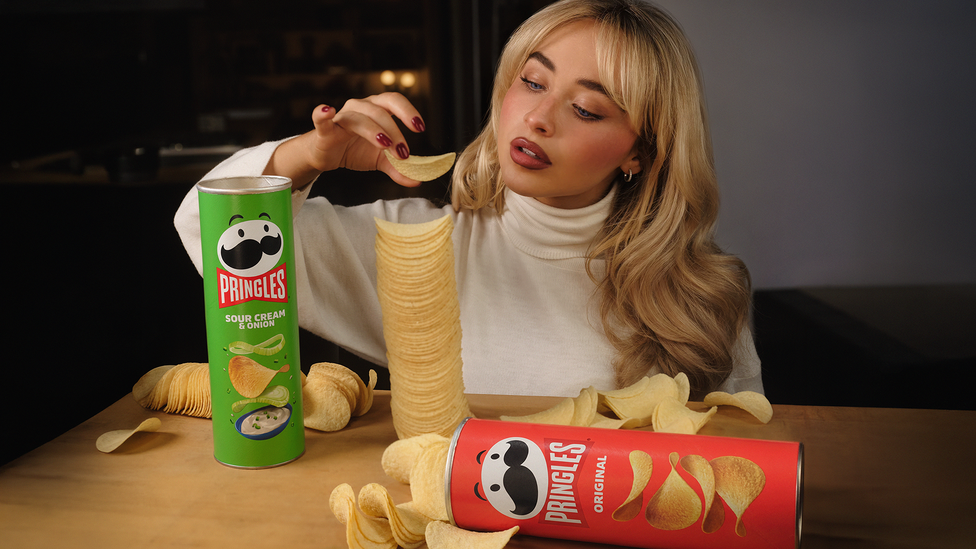 Pringles® gives fans a taste of love with Once You POP Star Sabrina ...